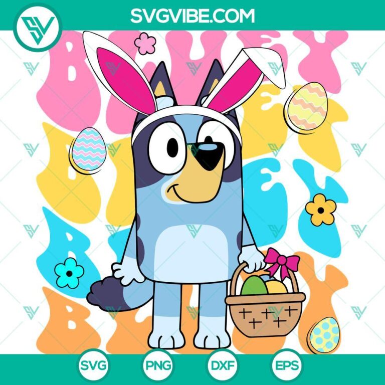 Dallas Cowboys Bluey SVG File for Cricut